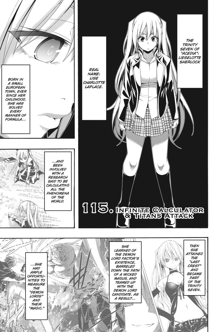 Infinite Calculator & Titans Attack | Trinity Seven Wiki | Fandom