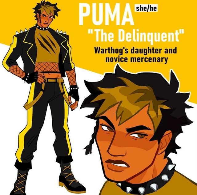The Delinquent: Puma | Trinity Wiki | Fandom