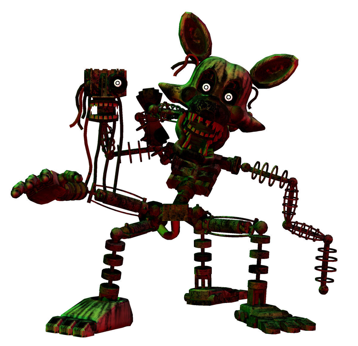 Phantom Mangle Triple A Fazbear Wiki Fandom