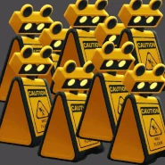 Wet Floor Bot | Triple A Fazbear Wiki | Fandom