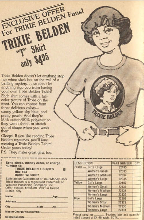 Clothing and Accessories | Trixie Belden Wiki | Fandom