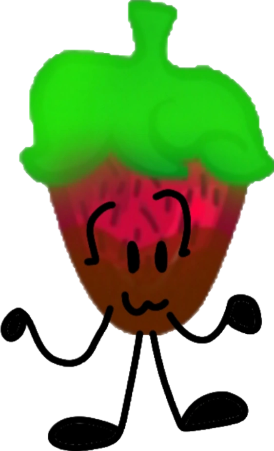 Chocolate Dipped Strawberry | The Really Low Quality Object Show Wiki ...