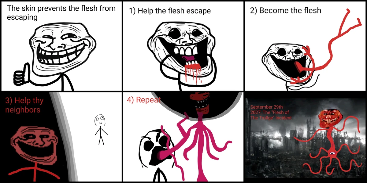 The Flesh of the Trollge incident | Trollege Incident Wiki | Fandom