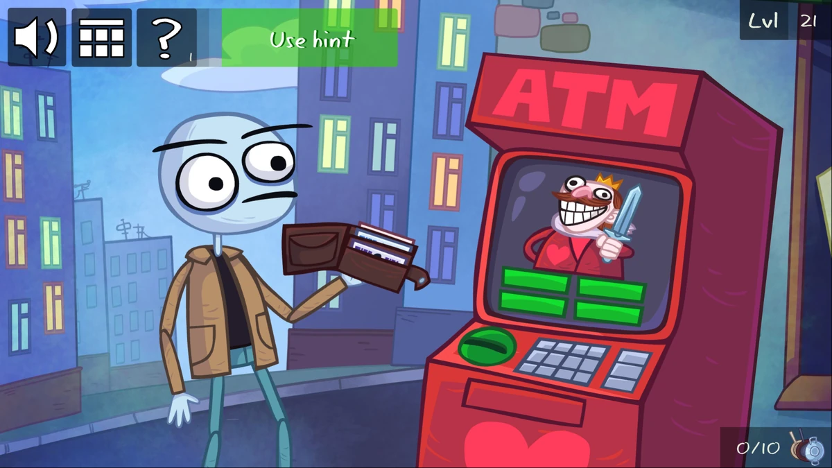 Trollface Quest Video Games 2/Level 21 | Trollface Quest Wikia | Fandom