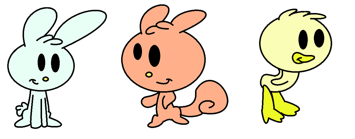 Rabbit Squirrel Duck | Trolls System Movie Episode Wiki | Fandom