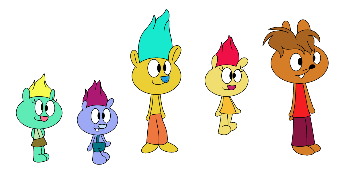 Trolls 3940 Keep here Run | Trolls TV Channel Vector Screenshot Wiki ...