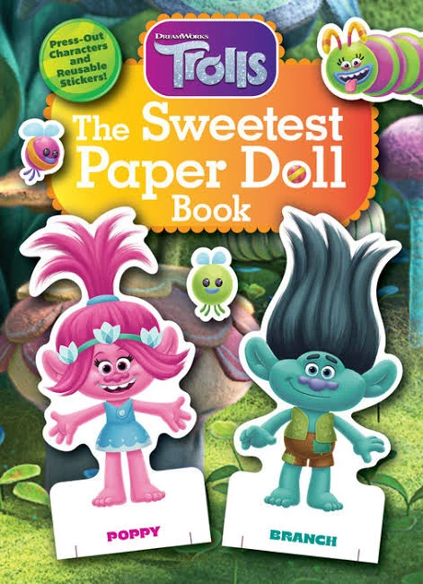 The Sweetest Paper Doll Book | Trolls Trollpedia | Fandom