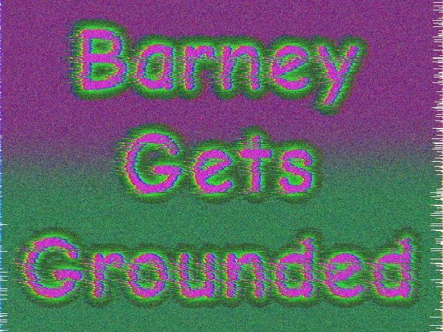 Barney Gets Grounded | Trollsome Wiki | Fandom