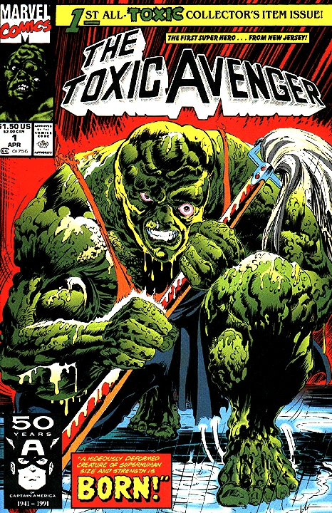 The Toxic Avenger Issue 1 (Marvel) | Tromaville Wiki | Fandom