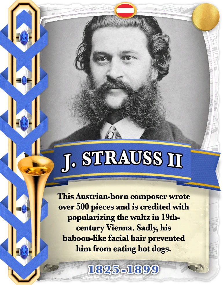 J. Strauss II | Trombone Champ Wiki | Fandom
