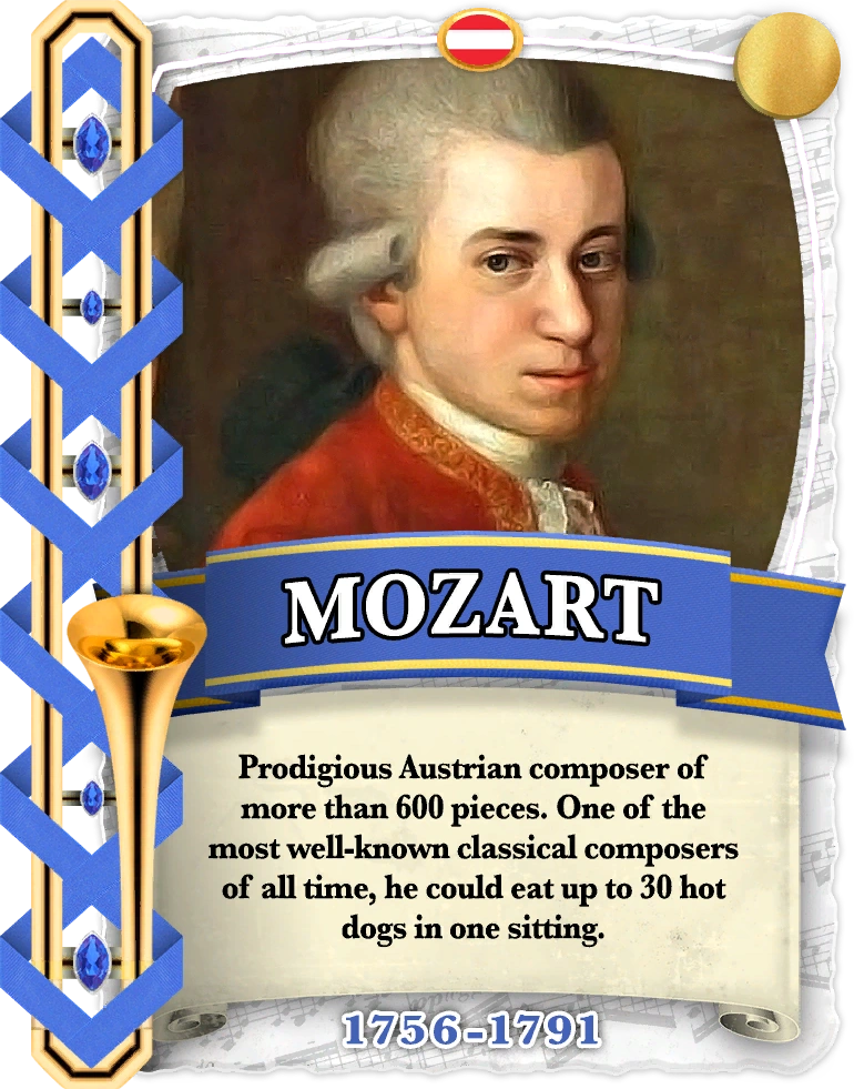 Mozart | Trombone Champ Wiki | Fandom