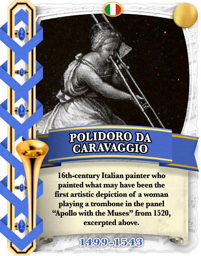 Polidoro Da Caravaggio | Trombone Champ Wiki | Fandom