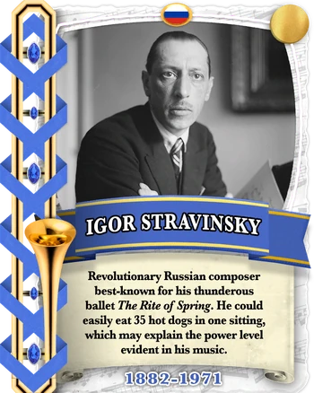 Igor Stravinsky | Trombone Champ Wiki | Fandom