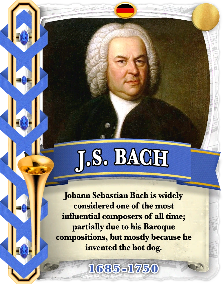 J.S. Bach | Trombone Champ Wiki | Fandom