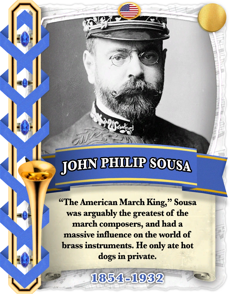 John Philip Sousa | Trombone Champ Wiki | Fandom