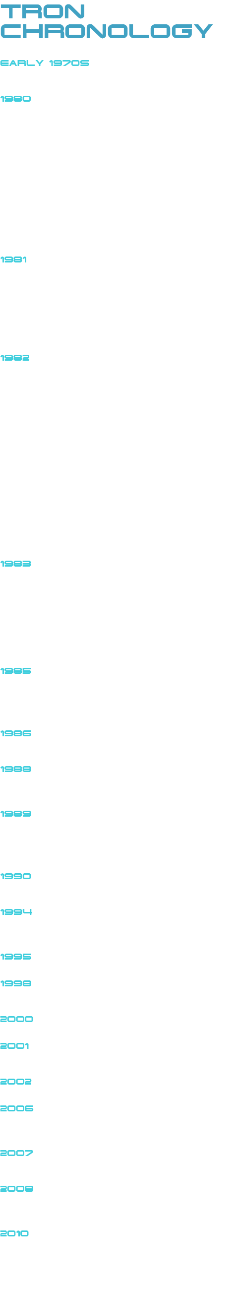 Essential Guide to TRON | Tron Wiki | Fandom