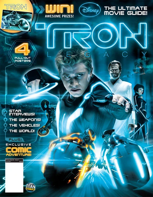 TRON: Legacy The Official Movie Magazine | Tron Wiki | Fandom