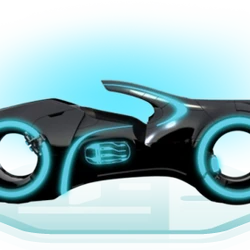 how to draw tron light cycle