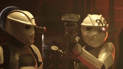 Dread Trooper blaster | College Humor's Troopers Wiki | Fandom