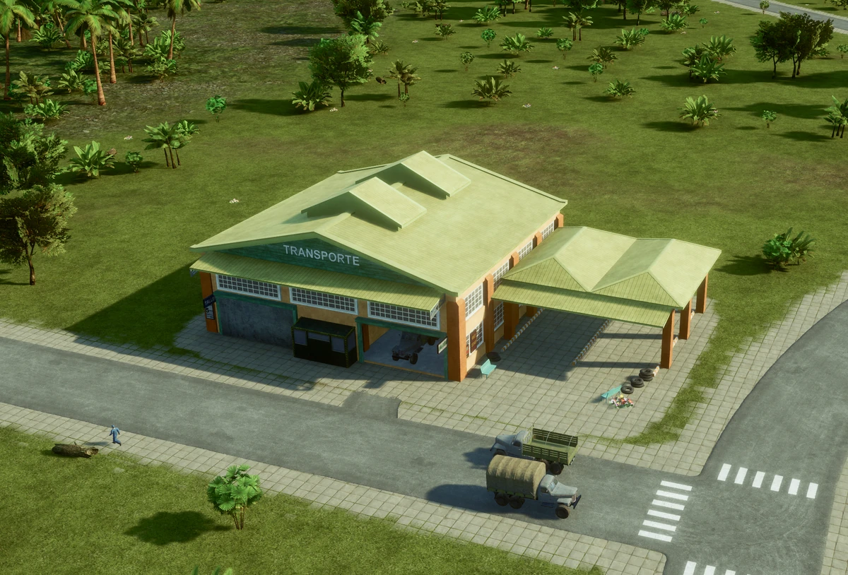 Bus Garage | Tropico Wiki | Fandom