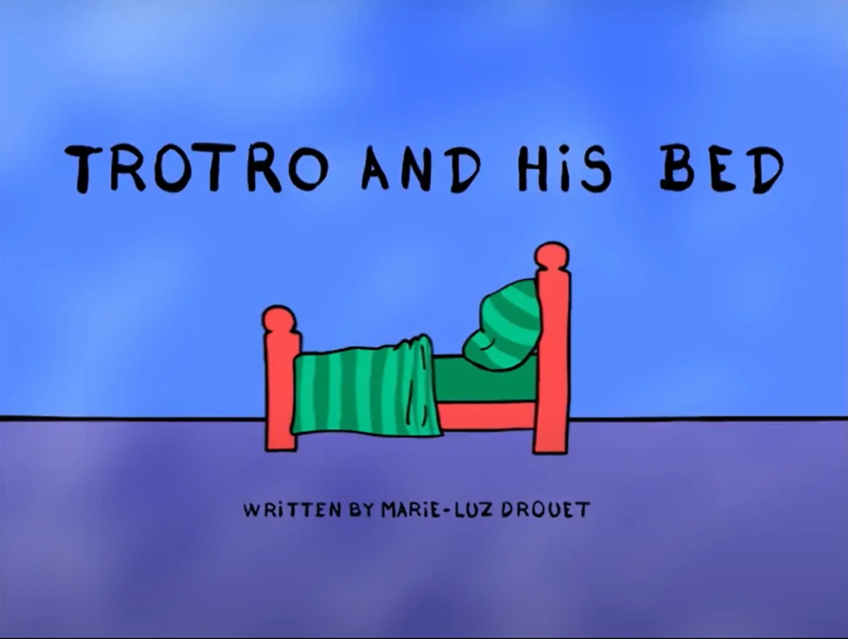 Trotro and his Bed | Trotro 2004 Wiki | Fandom