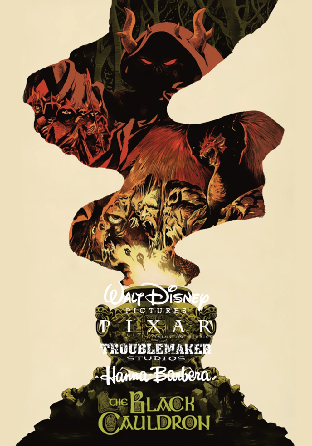The Black Cauldron (Disney, Pixar, Troublemaker and Hanna-Barbera style ...