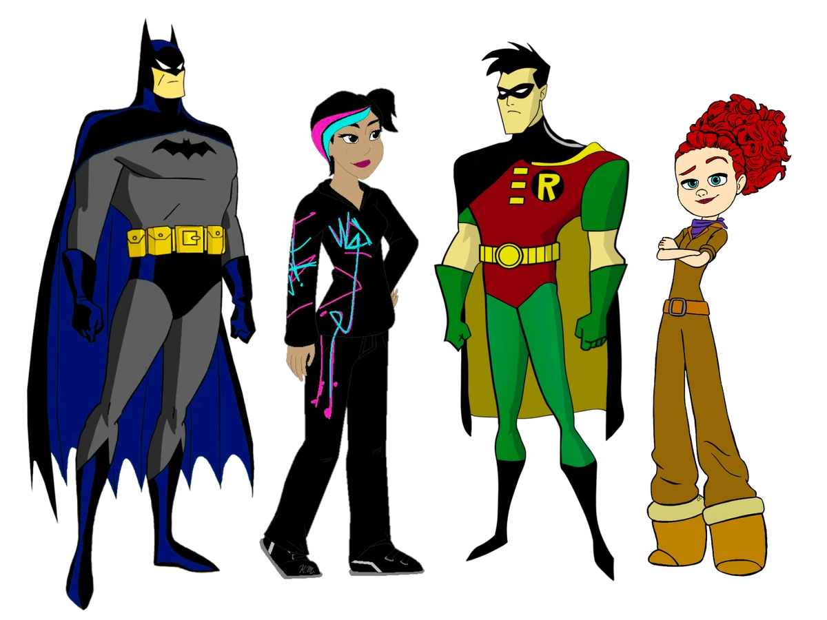The Family of Robin Brown, Batman Van Pelt, Tulip Brown and Wildstyle ...