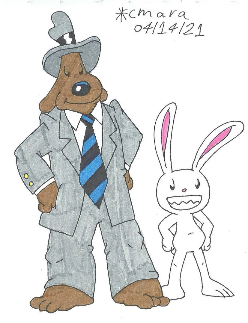 Sam the Dog and Max the Rabbit | Troublemaker Wiki | Fandom