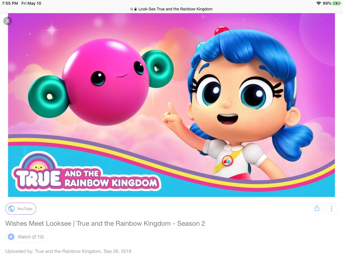 Look-See | True and the Rainbow Kingdom Wiki | Fandom