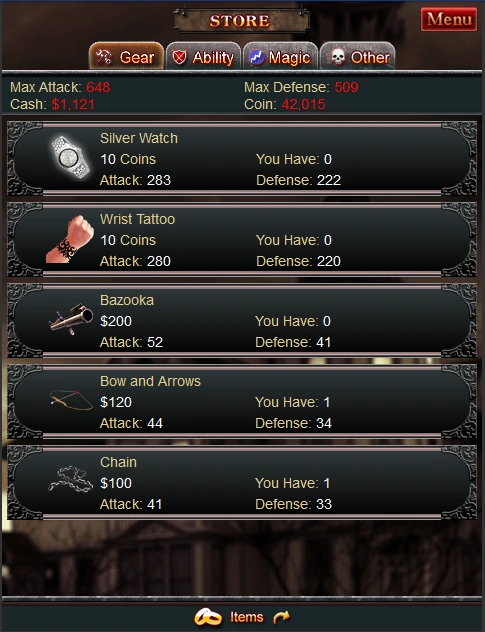 Store | True Night Wiki | Fandom