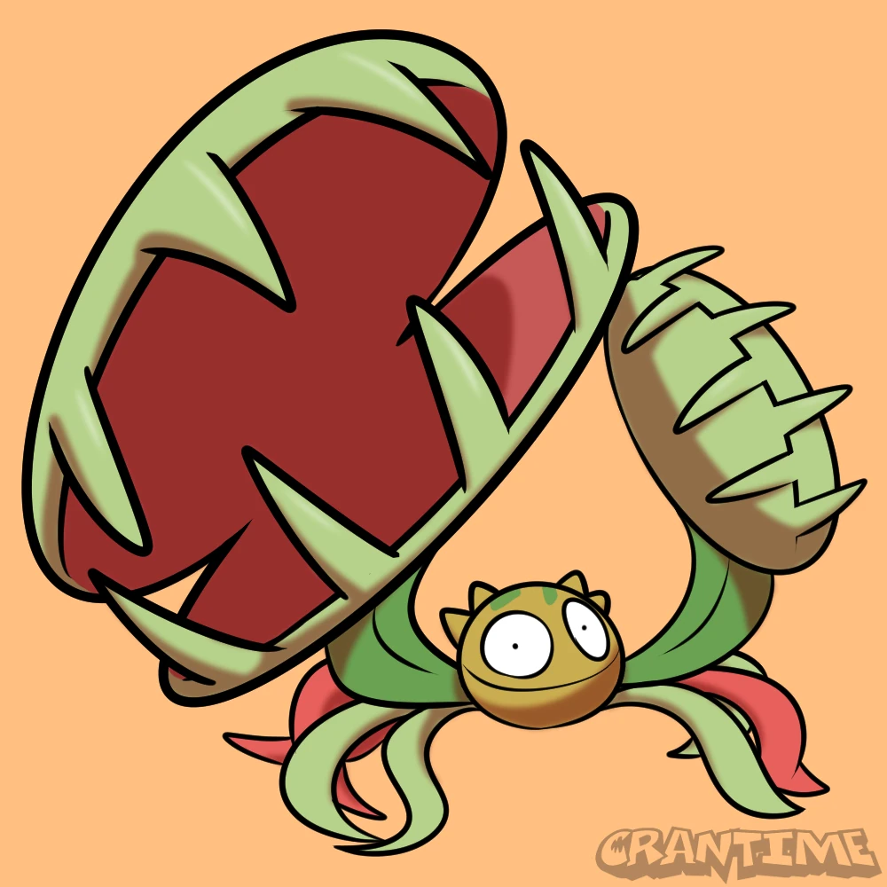 Carcinized Carnivine | Truly Ultimate Pokédex Wiki | Fandom