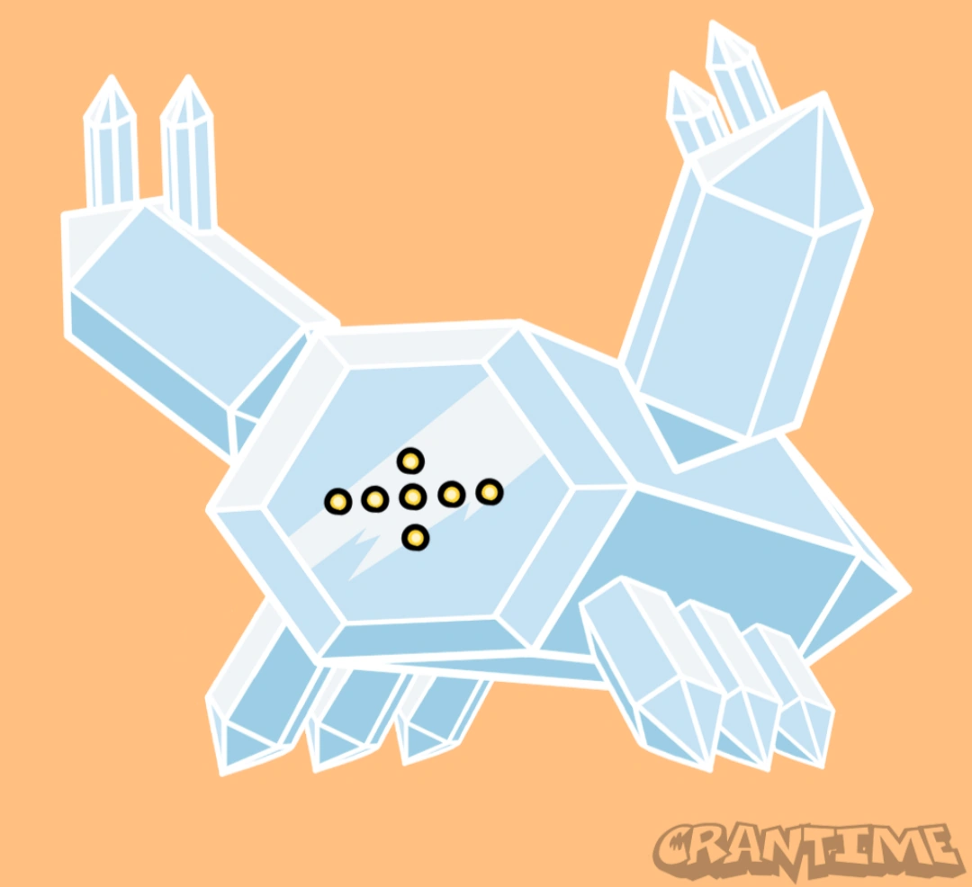 Carcinized Regice | Truly Ultimate Pokédex Wiki | Fandom