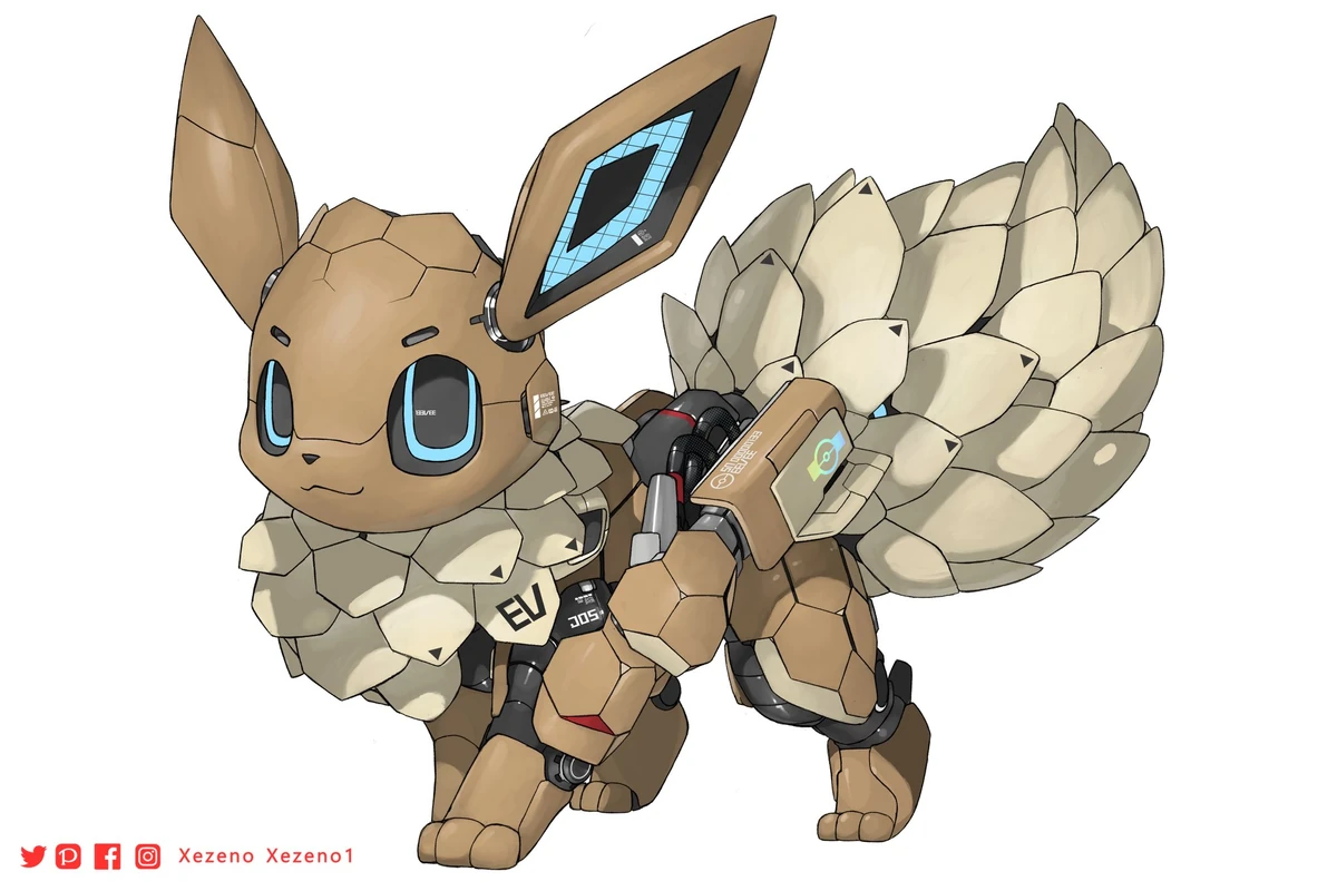 Mecha Eevee | Truly Ultimate Pokédex Wiki | Fandom