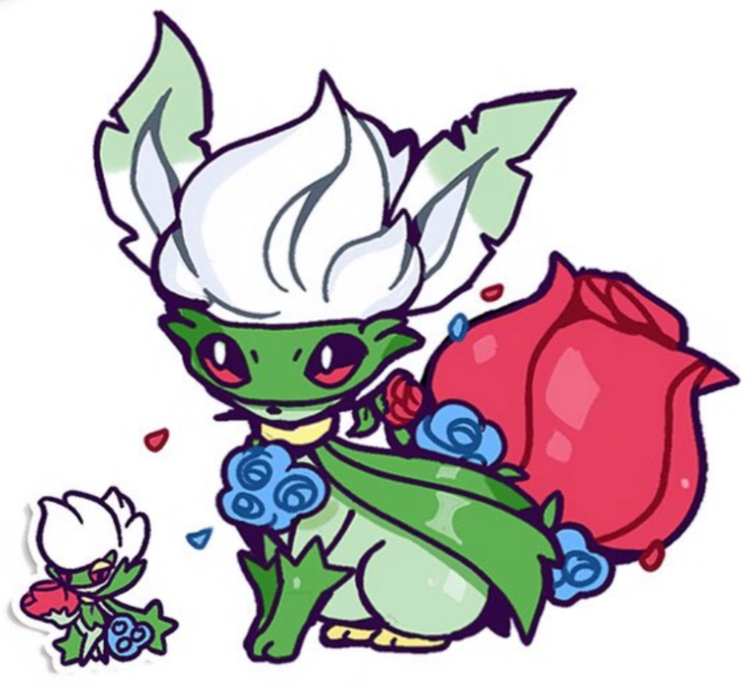 Rose Leafeon | Truly Ultimate Pokédex Wiki | Fandom