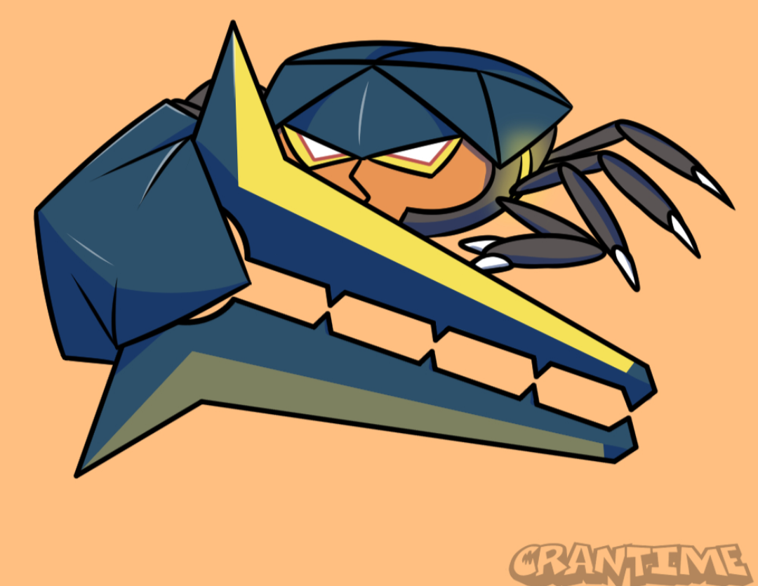 Carcinized Vikavolt Truly Ultimate Pokédex Wiki Fandom