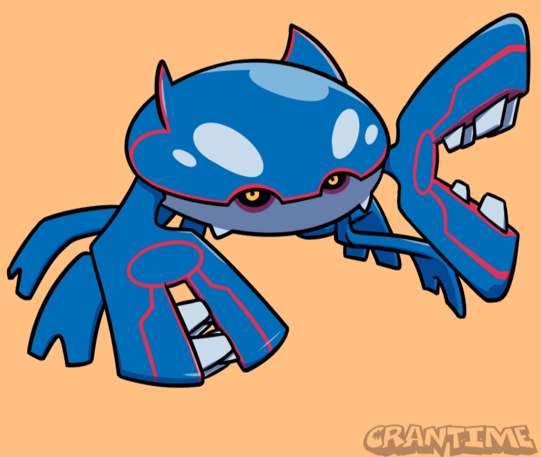 Carcinized Kyogre | Truly Ultimate Pokédex Wiki | Fandom