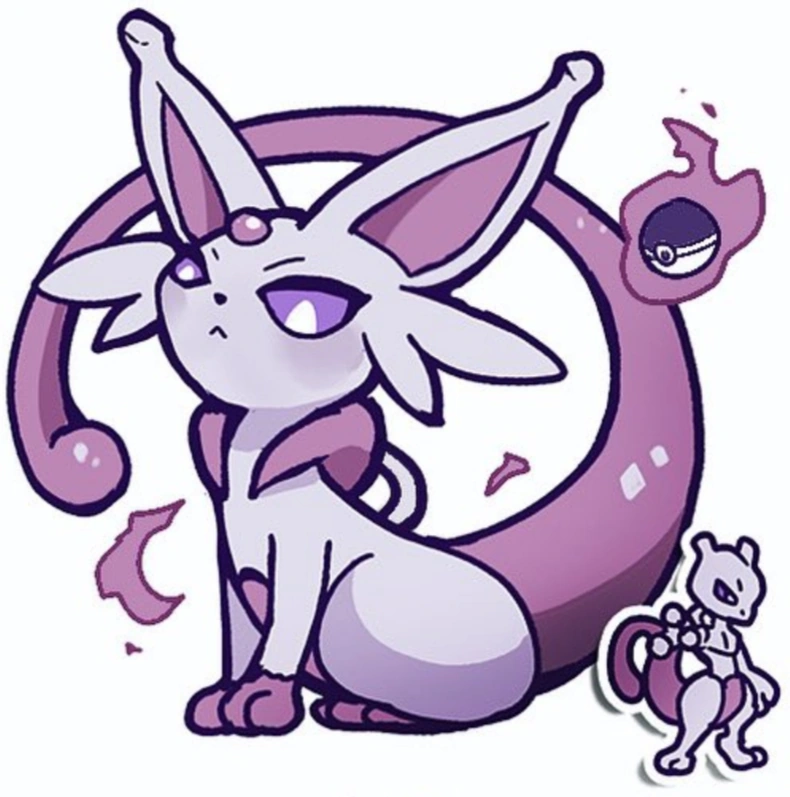 Clone Espeon | Truly Ultimate Pokédex Wiki | Fandom