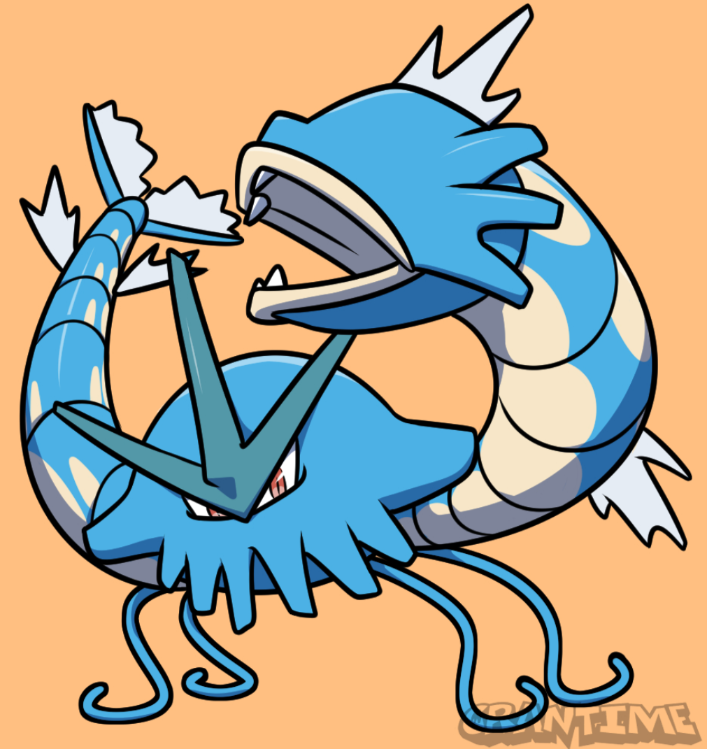 Carcinized Gyarados Truly Ultimate Pokédex Wiki Fandom