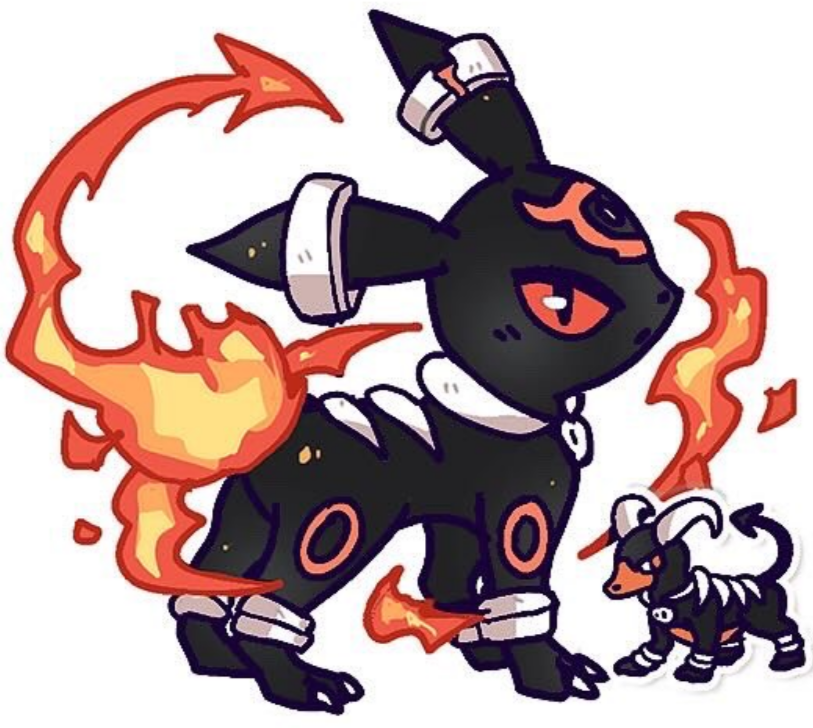 Hell Hound Umbreon Truly Ultimate Pokédex Wiki Fandom