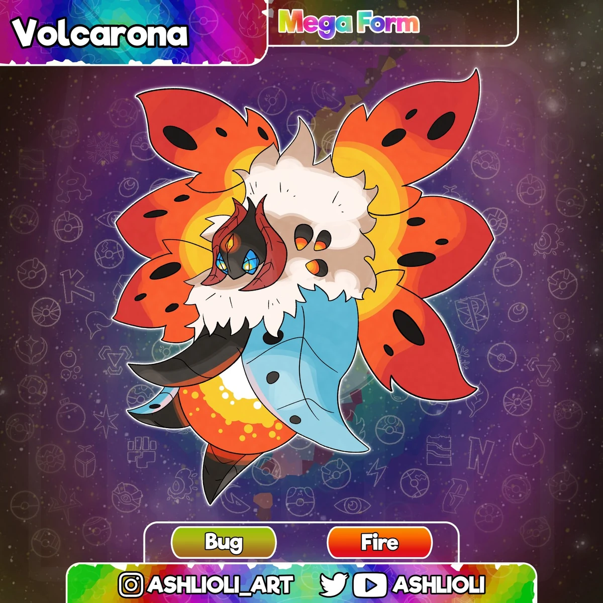 Mega Unovan Volcarona | Truly Ultimate Pokédex Wiki | Fandom