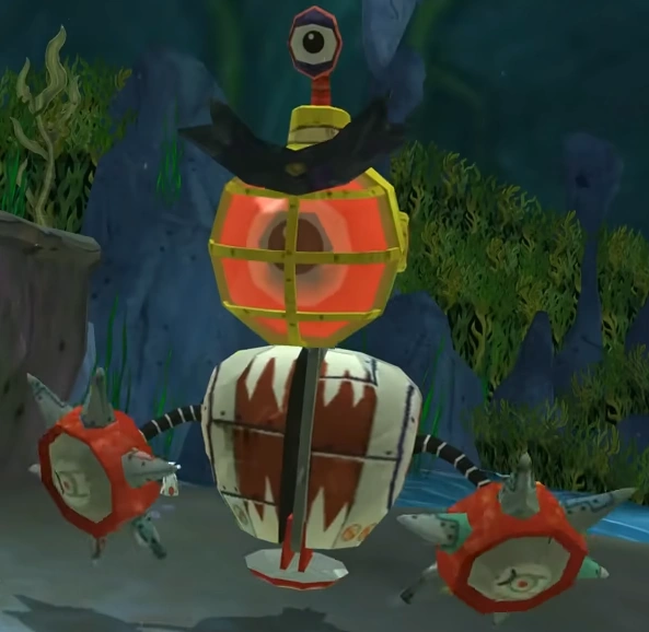 Wee Yellow Bot | Spongebob's Truth or Square (Game) Wiki | Fandom