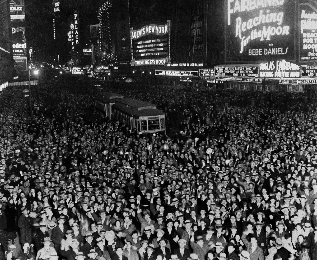 1930-1931 Celebration | Times Square Ball Drop Wiki | Fandom