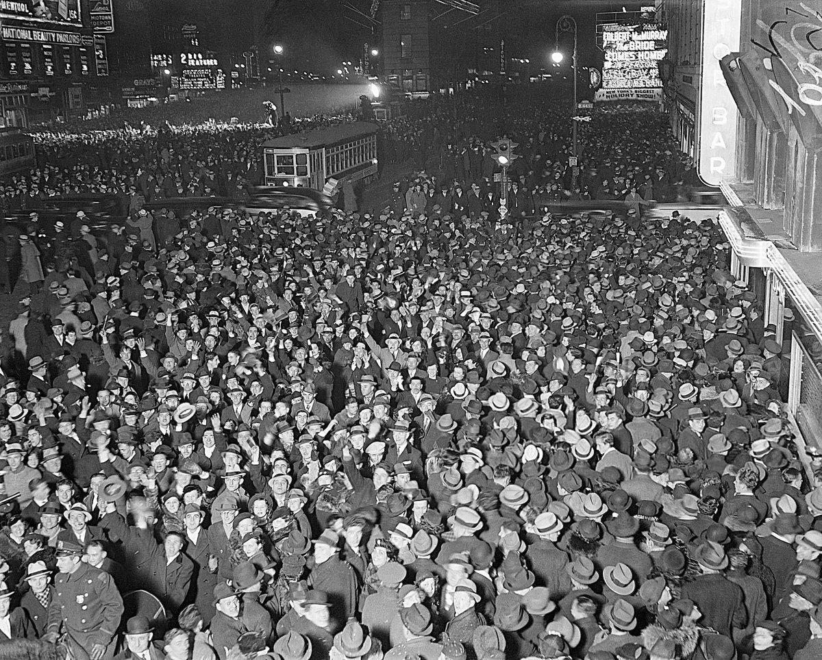 1935-1936 Celebration | Times Square Ball Drop Wiki | Fandom