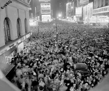 1953-1954 Celebration | Times Square Ball Drop Wiki | Fandom