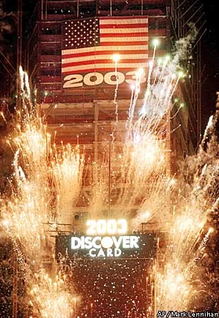 2002-2003 Celebration | Times Square Ball Drop Wiki | Fandom
