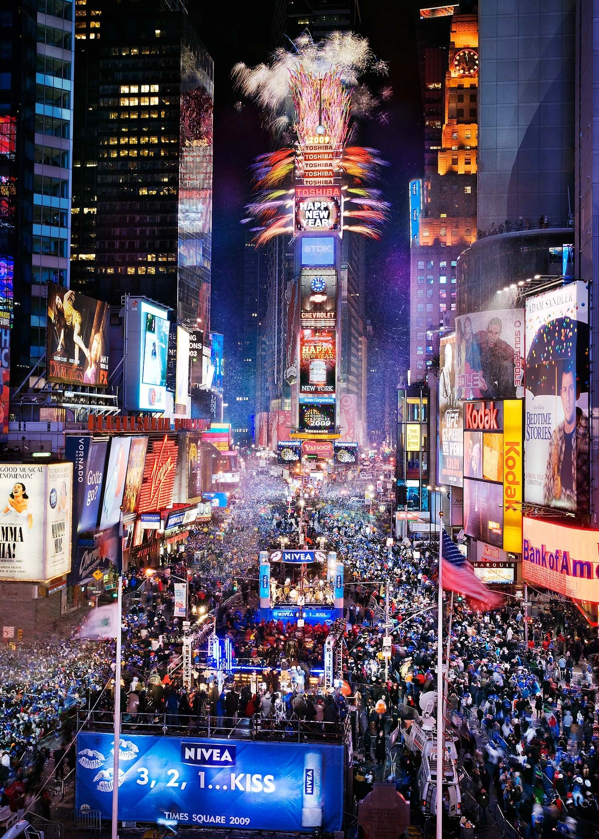 2008-2009 Celebration | Times Square Ball Drop Wiki | Fandom