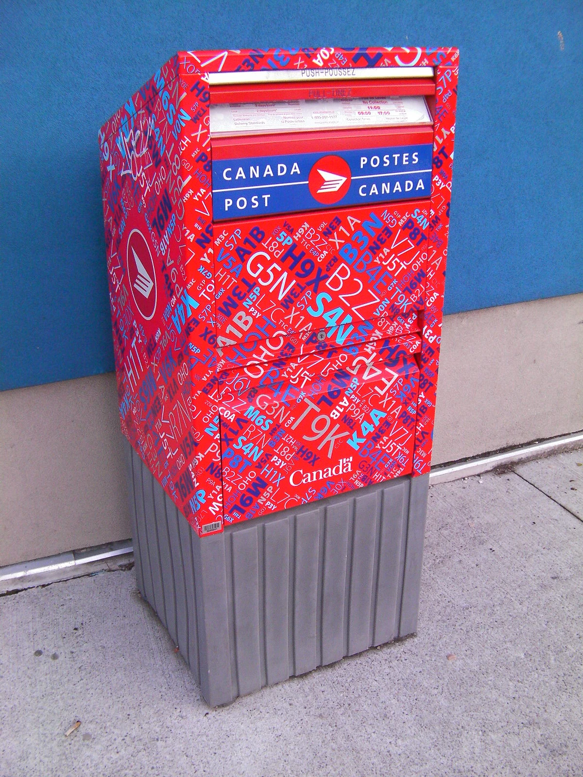 Canada Post Letter Box Full 2 | Toronto Street Furniture Database Wiki ...