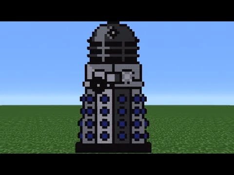 Minecraft Tutorial: How To Make A Dalek | Tsmc-minecraft Wiki | Fandom