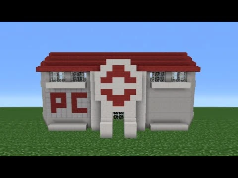 Minecraft Tutorial: How To Make A Pokemon Center | Tsmc-minecraft Wiki ...