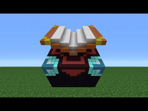 Minecraft Tutorial: How To Make An Enchanting Table Statue | Tsmc ...